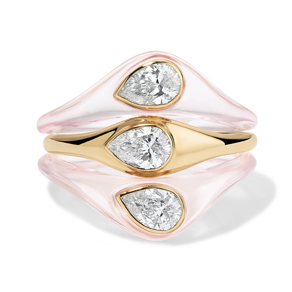 The Triad Ring Set The Triad Ring Set – Alison Lou